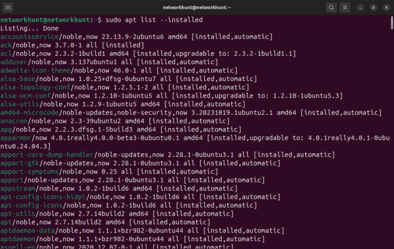 How to uninstall packages with APT in Debian Linux - NetworkHunt
