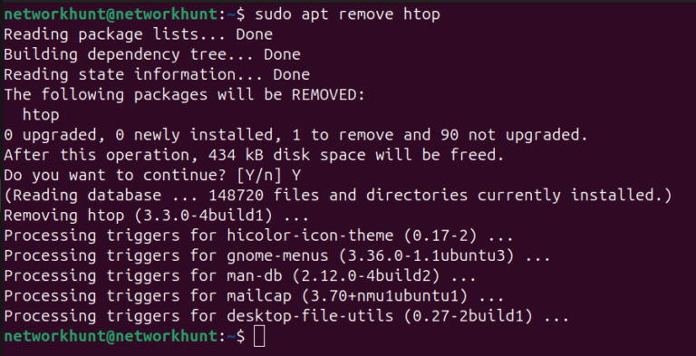 How to uninstall packages with APT in Debian Linux - NetworkHunt