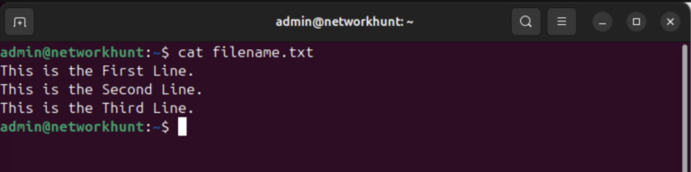 How to Show Line Numbers in Nano Text Editor in Linux - NetworkHunt