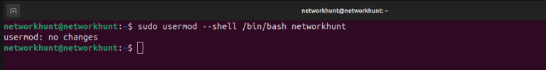 How to Change the Default Shell in Linux - NetworkHunt