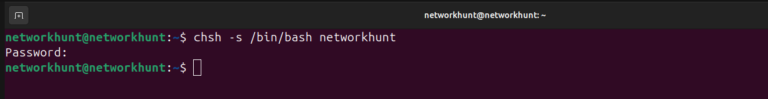 How to Change the Default Shell in Linux - NetworkHunt