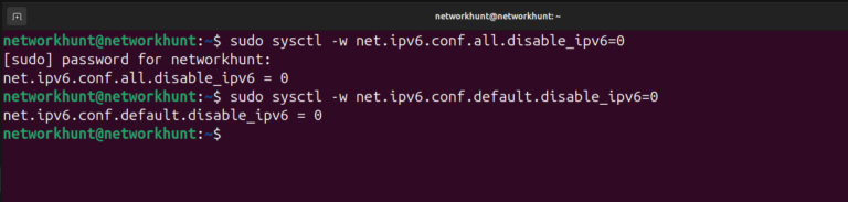 How to Disable IPv6 in Linux - NetworkHunt