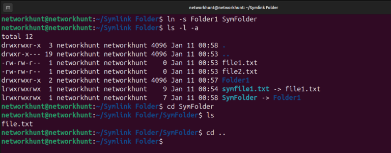 How To Create A Symlink For A File Or Directory In Linux Networkhunt