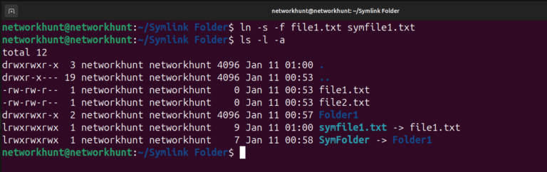 How to Create a Symlink for a File or Directory in Linux - NetworkHunt