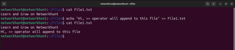 How To Save The Output Of A Command In A File In Linux Networkhunt 2334