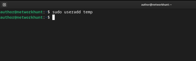 How to Add or Delete Users in Debian? - NetworkHunt