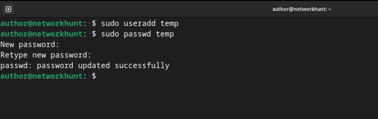 How to Add or Delete Users in Debian? - NetworkHunt