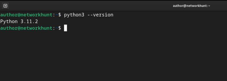 How to Install Python on Debian? - NetworkHunt