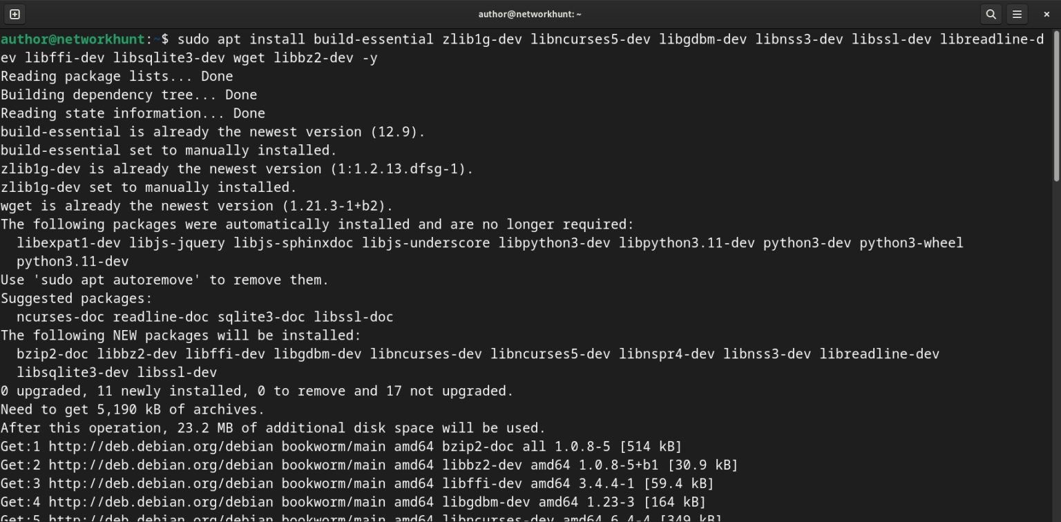 How to Install Python on Debian? - NetworkHunt