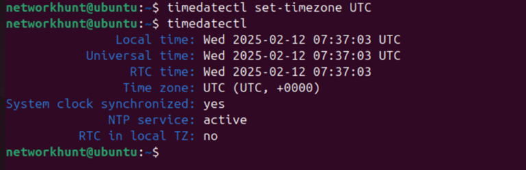 How to Change Date, time and Timezone in Ubuntu linux. - NetworkHunt