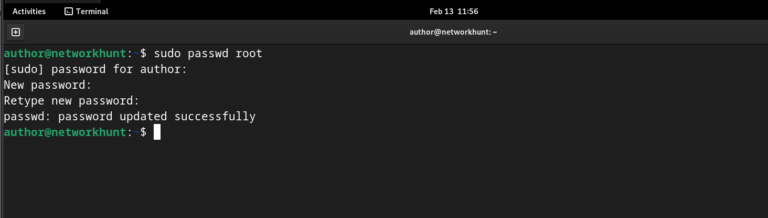How to Change the Root Password in Debian? - NetworkHunt